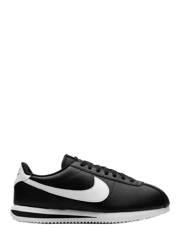 Nike Cortez Leather Sneakers - Black