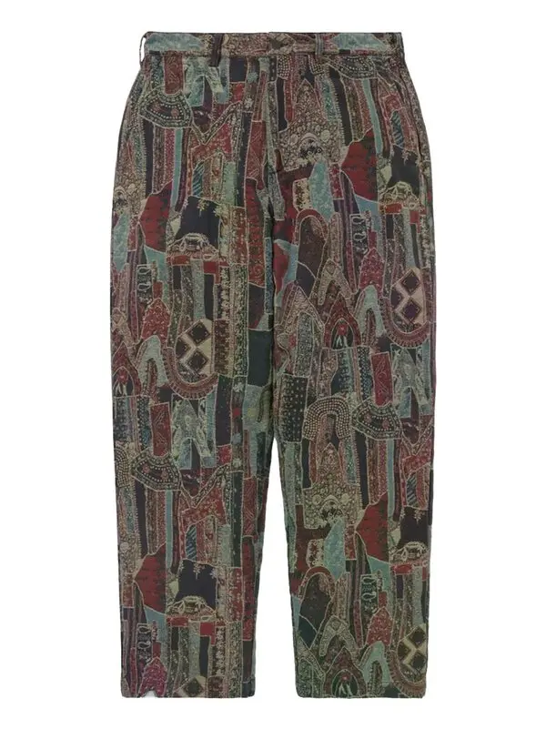 THISISNEVERTHAT Printed Trousers - Brown