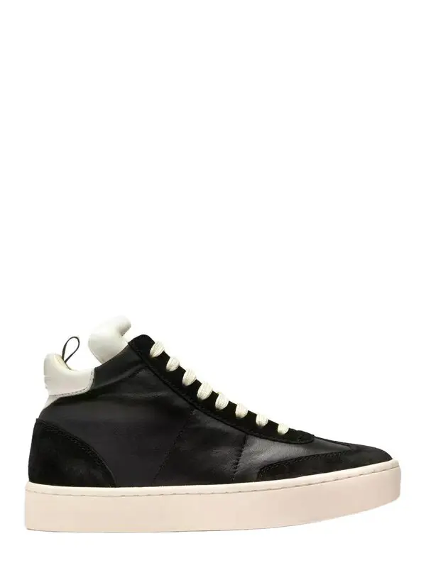 Officine Creative Leather Sneakers - Black