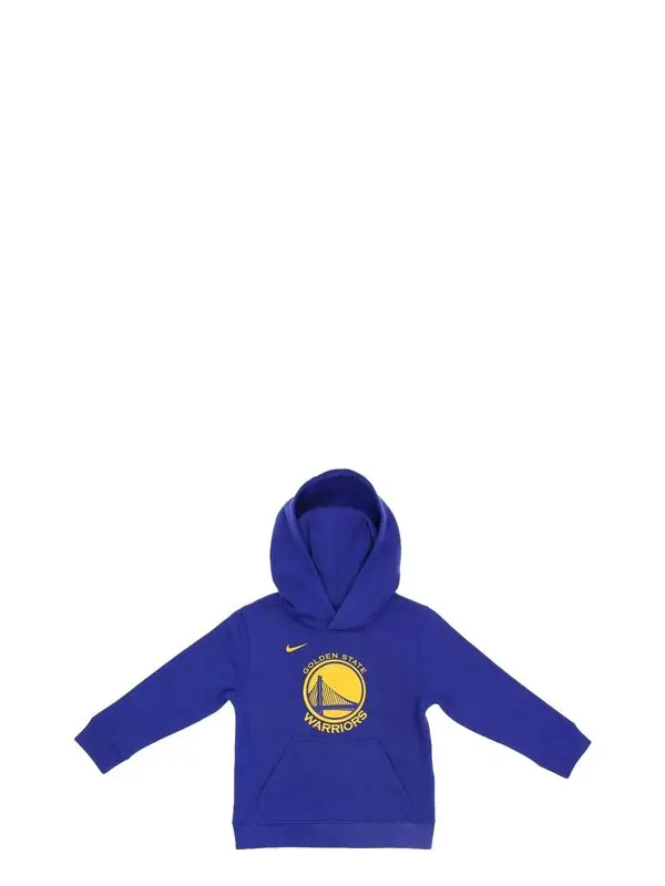 Nike Nba Golden State Warriors Logo Hoodie - Blue