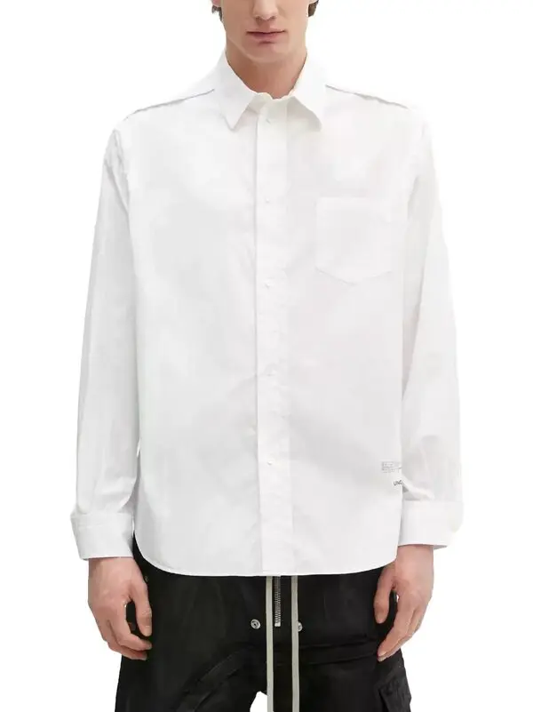UNDERCOVERISM Panelled Poplin Shirt - White