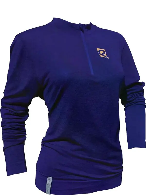 RIDAY Half-zip Top - Blue