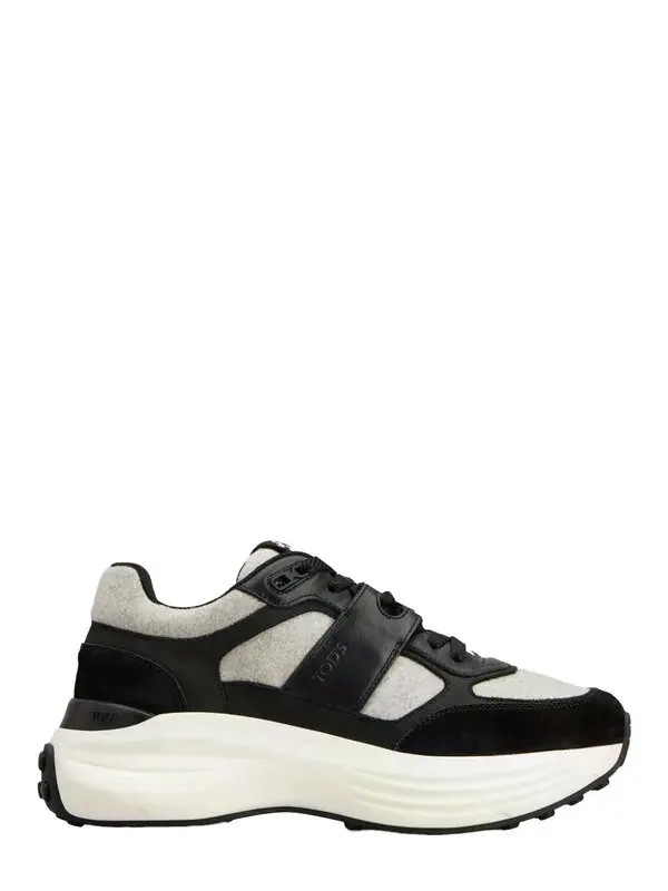 TOD'S Leather Sneakers - Black