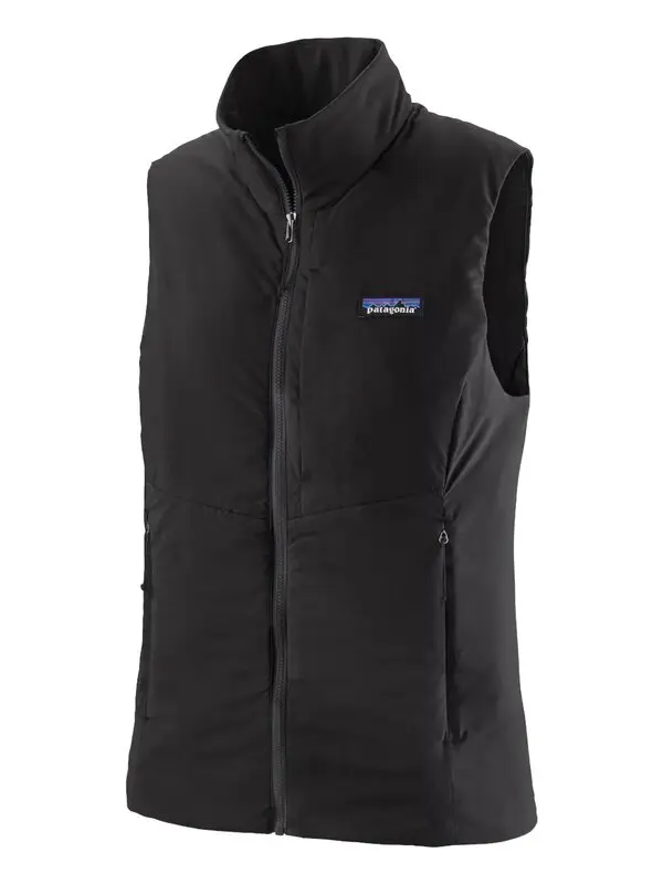Patagonia Quilted Zip-front Vest - Black