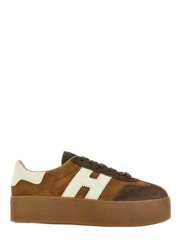 Hogan Platform Sneakers - Brown