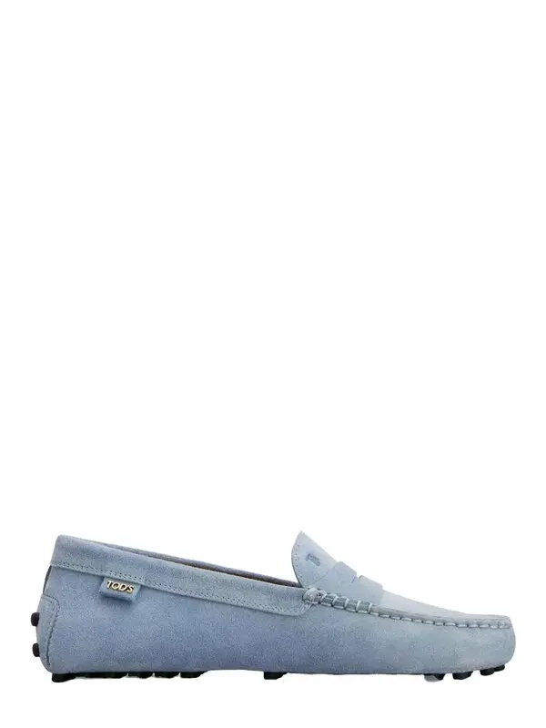TOD'S Leather Loafers - Blue