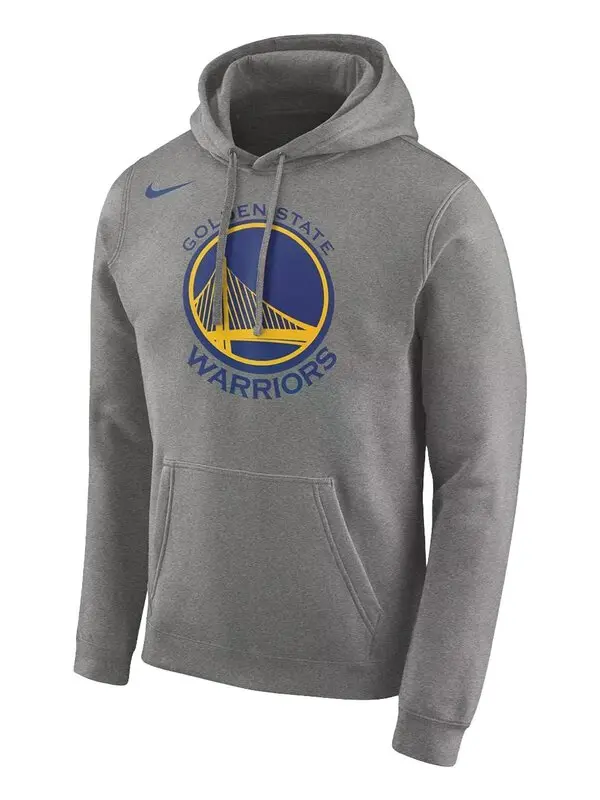Nike Essential Golden State Warriors Hoodie - Grey