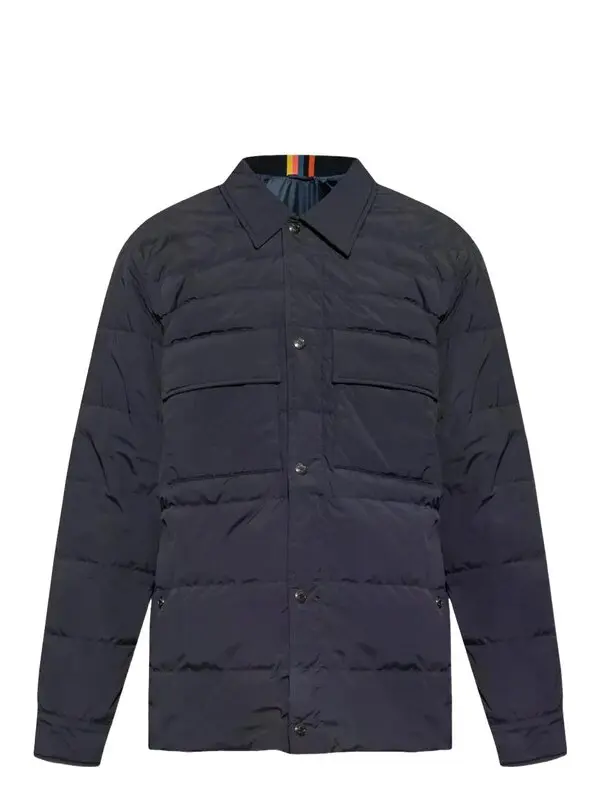 Paul Smith Quilted Jacket - Blue
