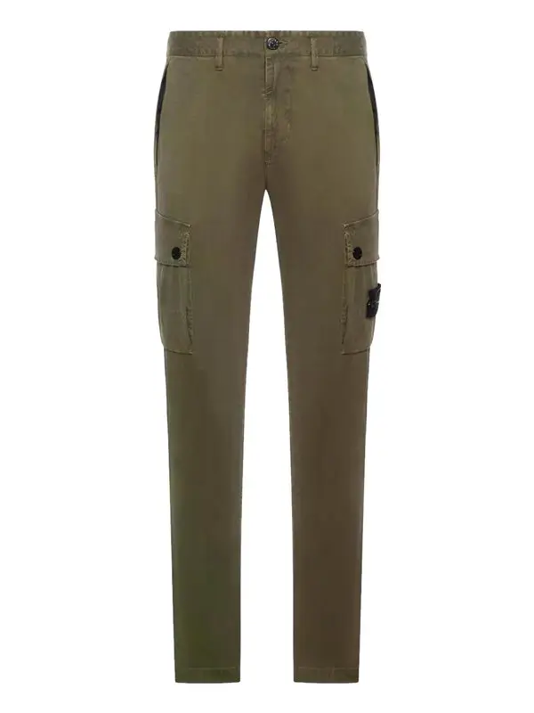 Stone Island Compass-badge Cargo Trousers - Green