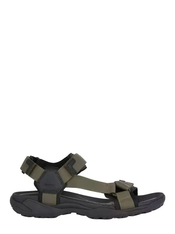 Geox Terreno Grip Sandals - Green