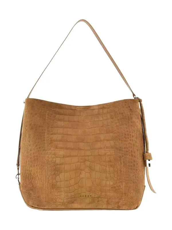 Hogan Hocket Shoulder Bag - Brown