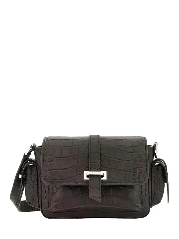 Hogan Hocket Crossbody Bag - Brown