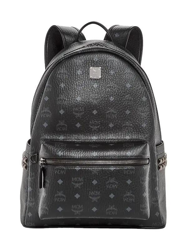 Mcm Stark Visetos Backpack - Black