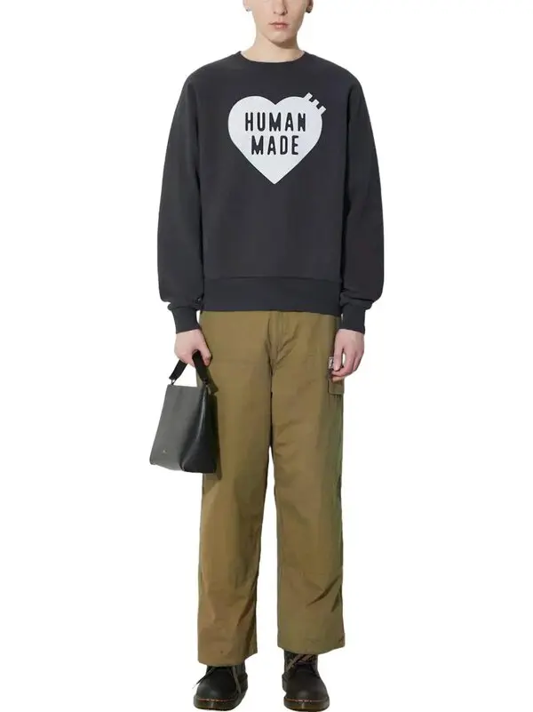 HUMAN MADE Logo Patch Trousers - Green