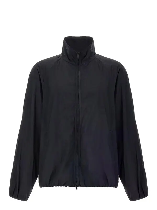 THE ROW Oyu Zip-front Bomber Jacket - Black