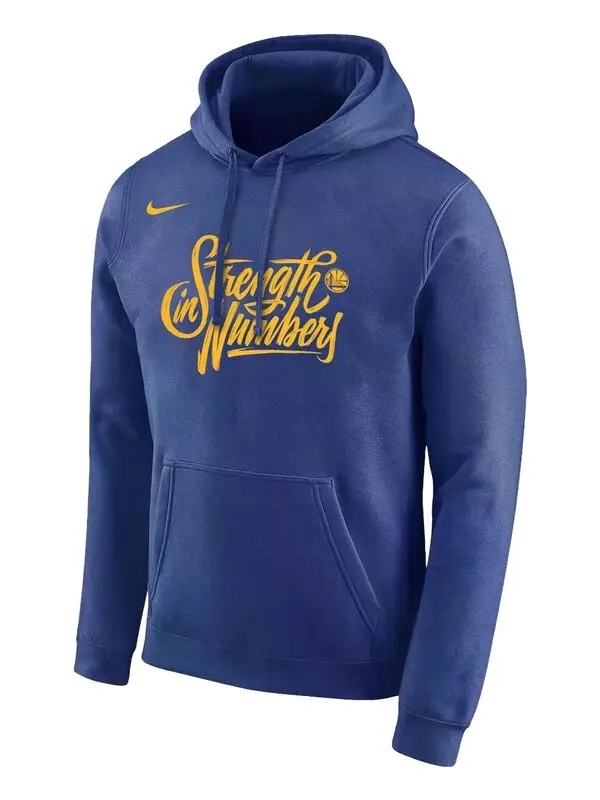 Nike Golden State Warriors "strength In Numbers" Hoodie - Blue