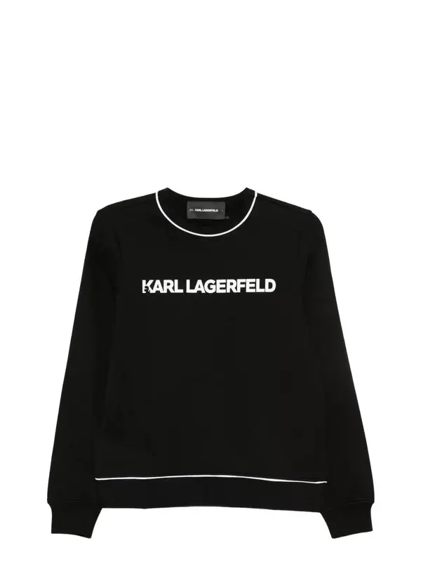 Karl Lagerfeld Logo-print Sweatshirt - Black