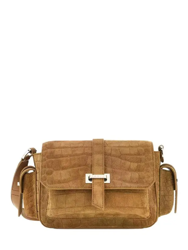 Hogan Hocket Cross Body Bag - Brown