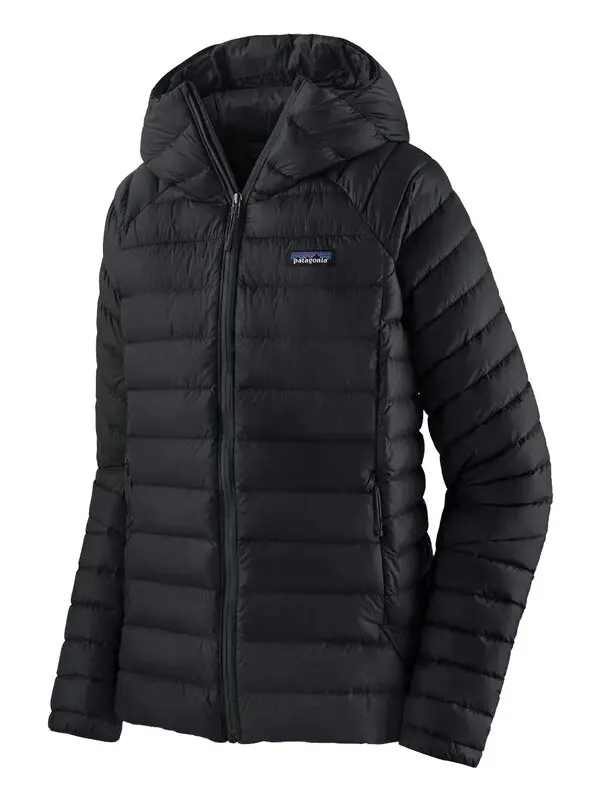 Patagonia Hooded Puffer Jacket - Black