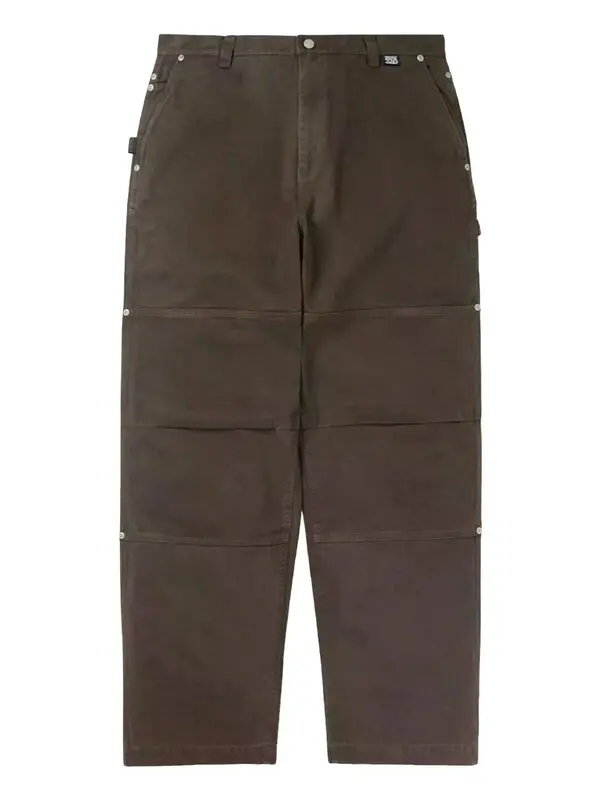 THISISNEVERTHAT Panelled Trousers - Brown