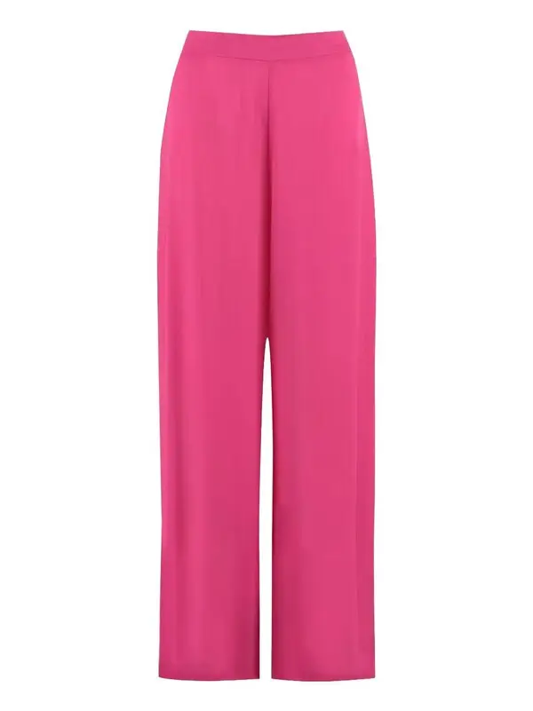 CLIPS Elasticated-waist Trousers - Pink