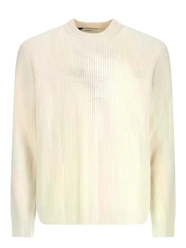 Tagliatore Ribbed-knit Jumper - White
