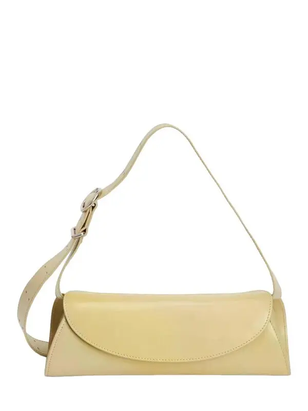 JIL SANDER Small Cannolo Shoulder Bag - Yellow