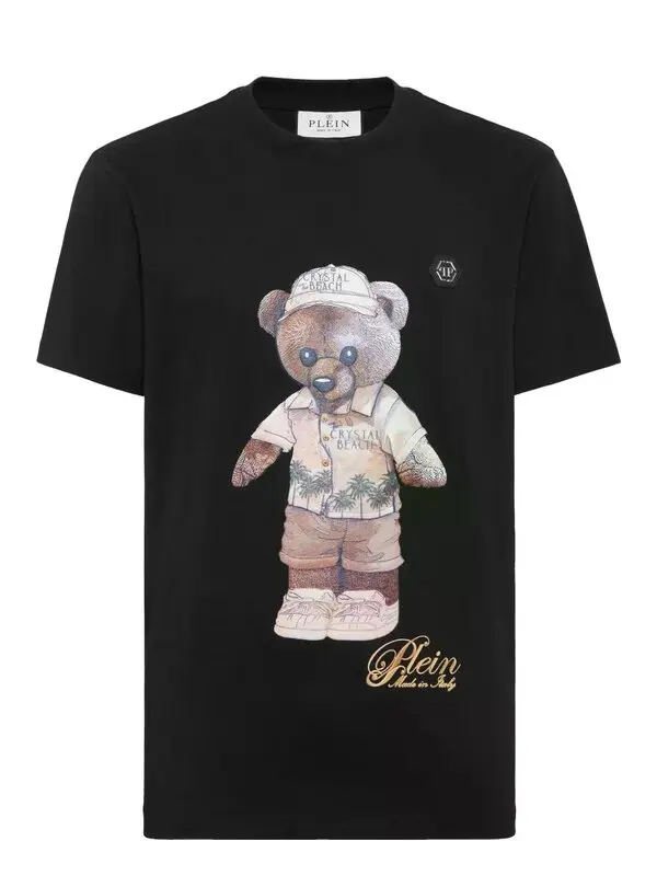 Philipp Plein Teddy Bear-print T-shirt - Black