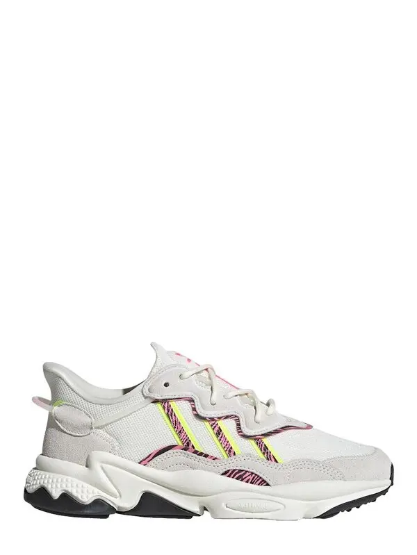 Adidas Ozweego Sneakers - Off White/solar Yellow/lucid Pink