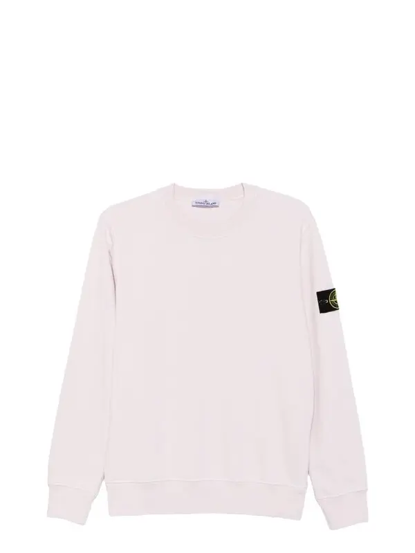 Stone Island Compass Badge Sweatshirt - Pink