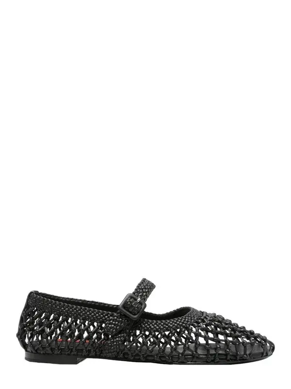 SIMONMILLER Leather Ballet Flats - Black