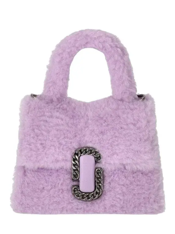 Marc Jacobs The Teddy St. Marc Mini Top Handle Bag - Purple