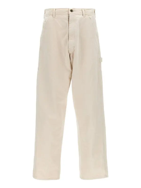 MAISON MARGIELA 5-pocket Relaxed Fit Jeans - Beige