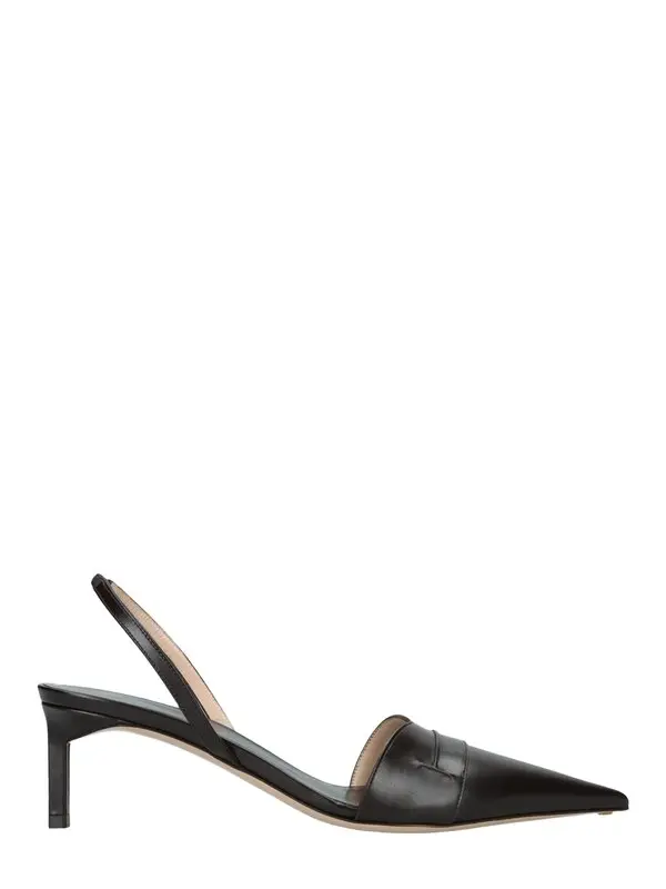 TOM FORD Leather Eva Slingback Pumps - Brown