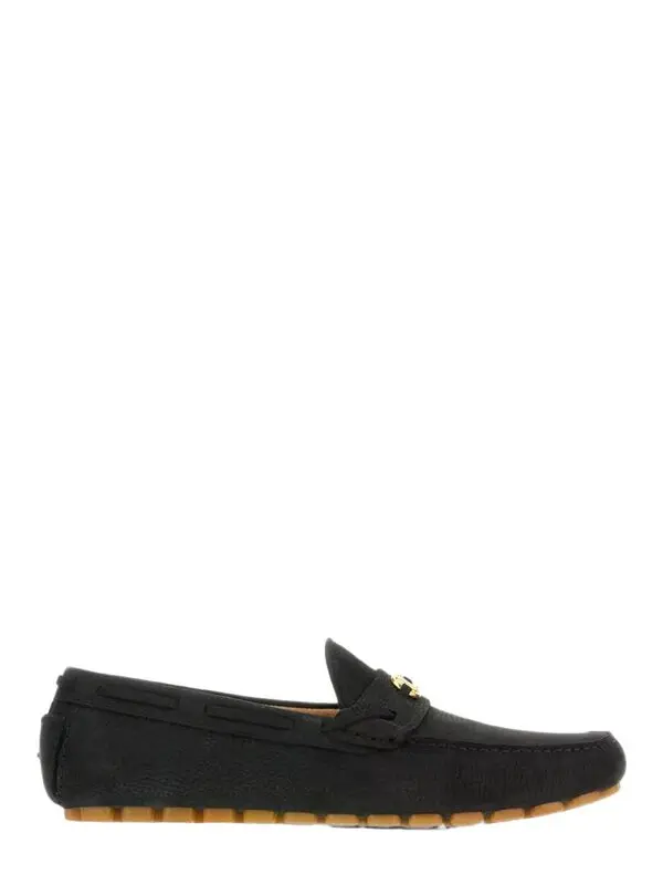Valentino Garavani Fastaway Driver Loafers - Black
