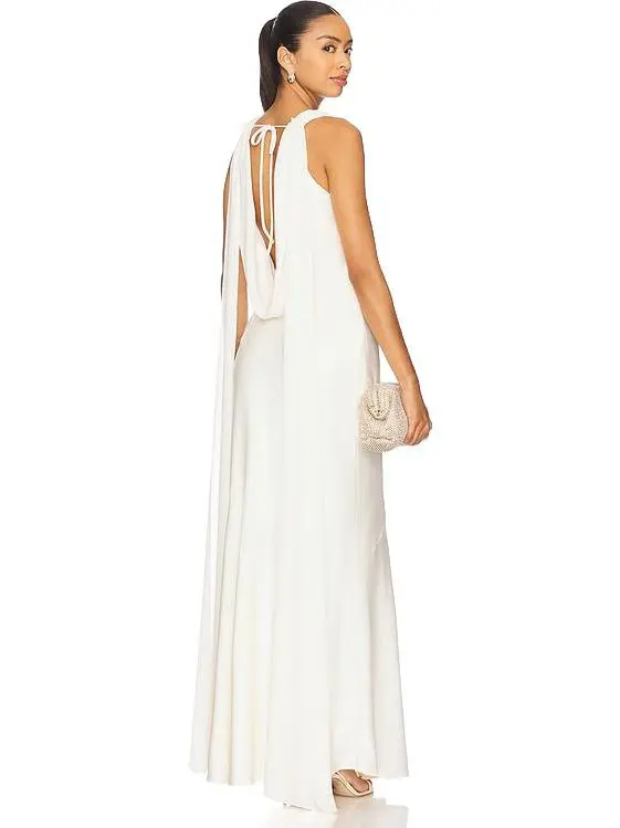 RUNAWAY THE LABEL Gabriella Maxi Dress - Ivory