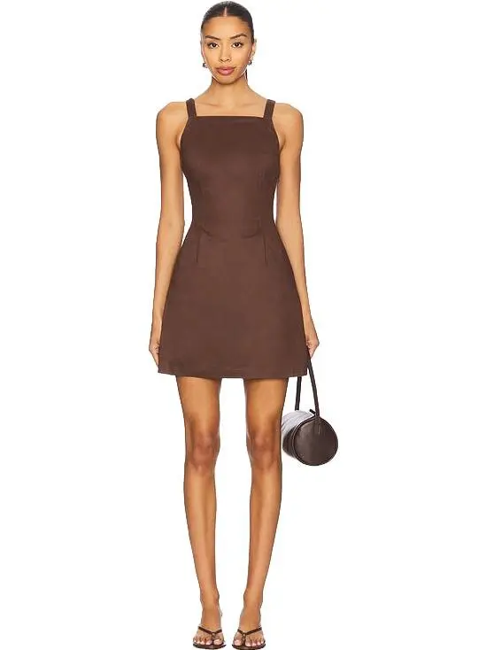 Paige Moxie Dress - Tamarind