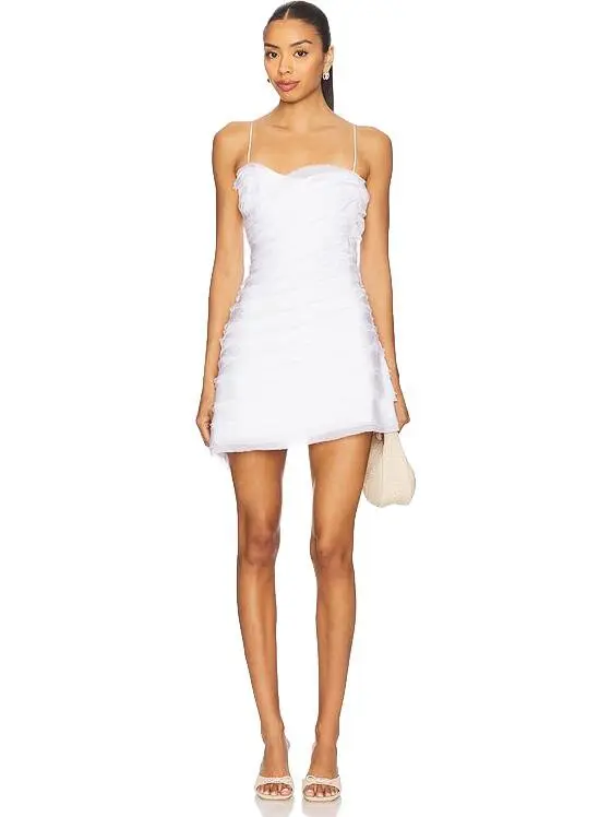 AMUR Yealana Mini Dress - Ivory