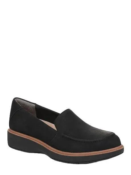 Dr. Scholl'S Moc-toe Loafer - Black