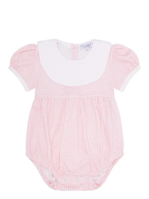 NELLAPIMA Gingham Baby Bubble - Pink