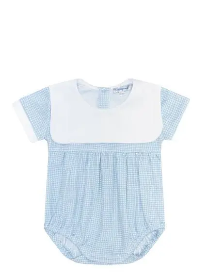 NELLAPIMA Gingham Baby Bubble - Blue