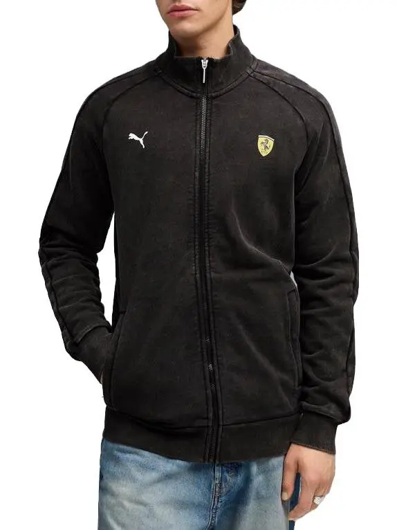 PUMA Ferrari T7 Cotton Jacket - Puma Black