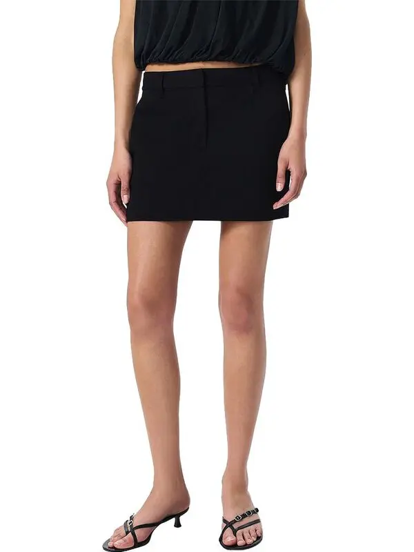 Rag & Bone Irina Ponte Skort - Black