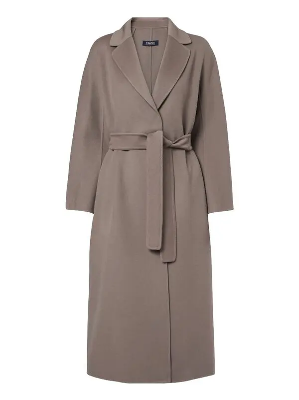 Max Mara Esturia Virgin Wool Coat - Grey