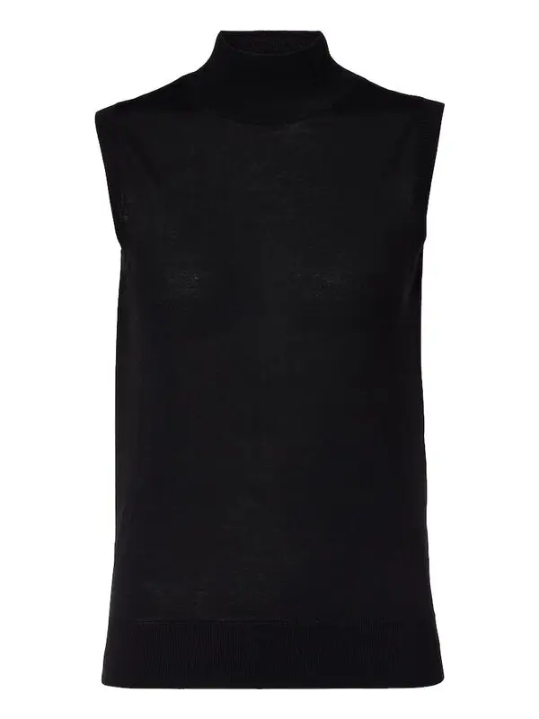 Max Mara Slalom Virgin Wool Sweater - Black
