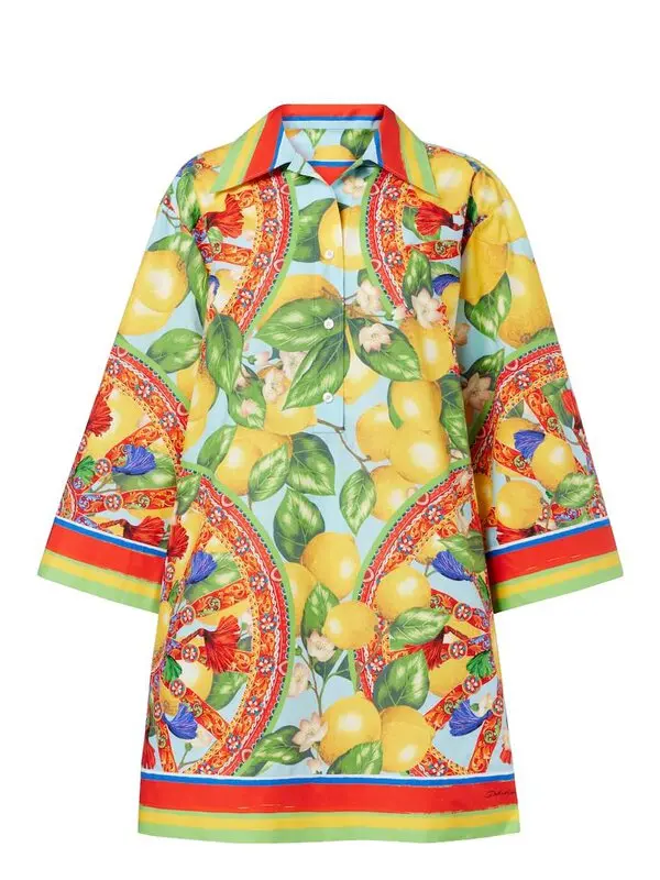 Dolce & Gabbana Oversized Printed Shirt - Multicoloured