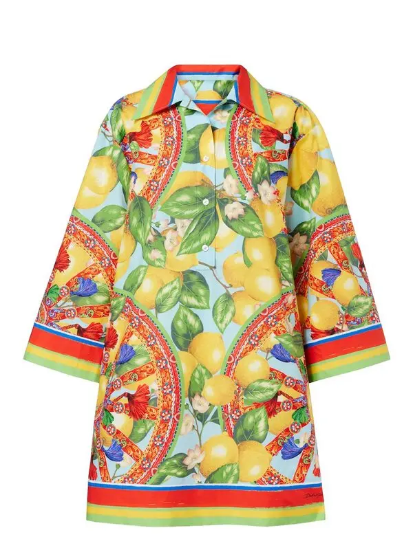 Dolce & Gabbana Oversized Printed Shirt - Multicoloured