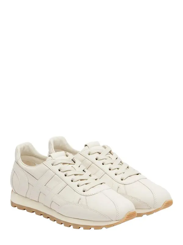 Hogan H671 Suede Sneakers - Neutrals