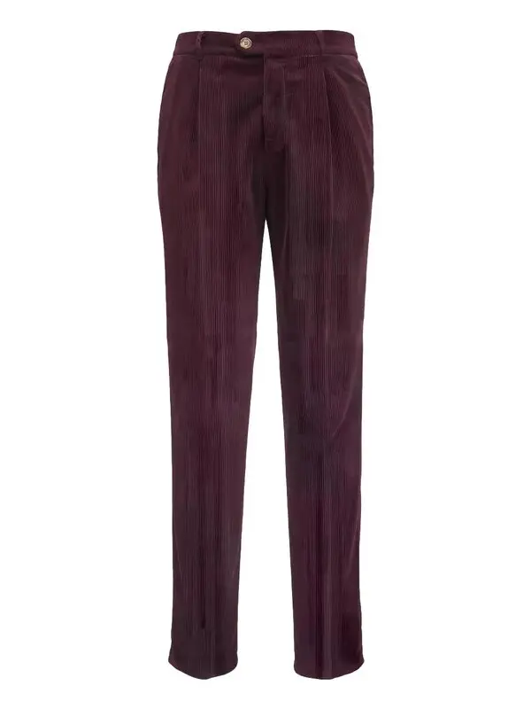 Brunello Cucinelli Corduroy Trousers - Purple