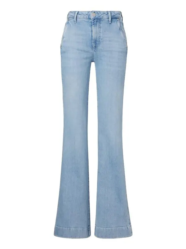 7 For All Mankind Modern Dojo High-rise Bootcut Jeans - Blue